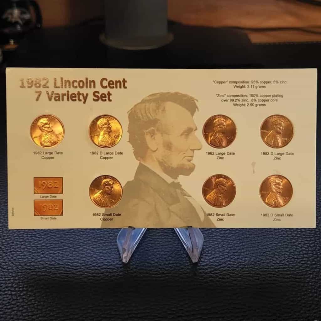 The 1982 Penny Value Chart (Most Valuable Penny Sold for $18,800) - VIP ...