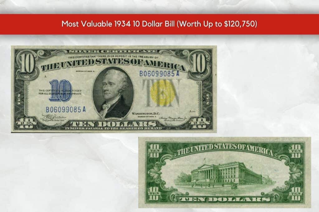 Most Valuable 1963 5 Dollar Bill Value Chart (Raest Worth $13,200 ...