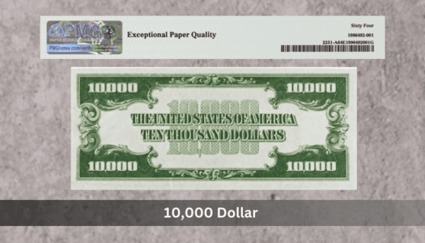 How Much Is a $10,000 Bill Worth? (Most Valuable Sold For $504,000) - VIP Art Fair