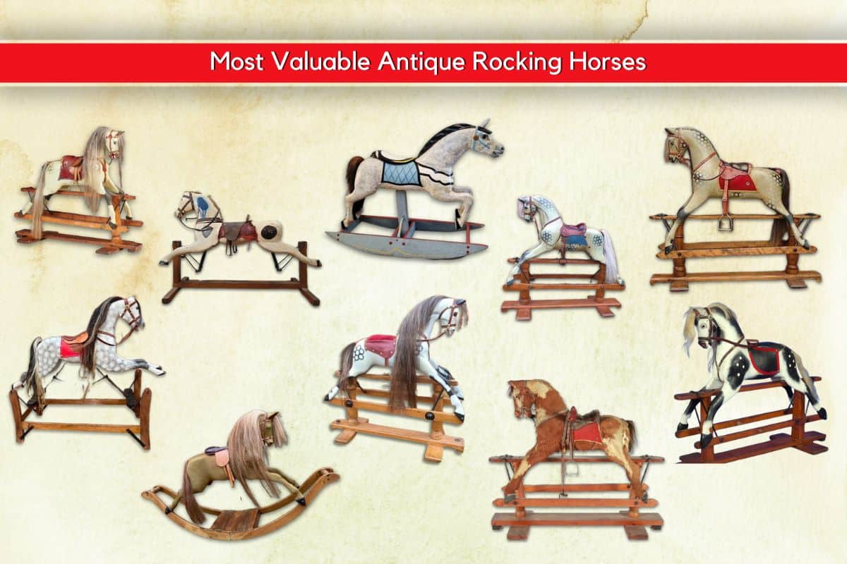 Most Valuable Antique Rocking Horses (Rarest Worth $9,000+) - VIP Art Fair